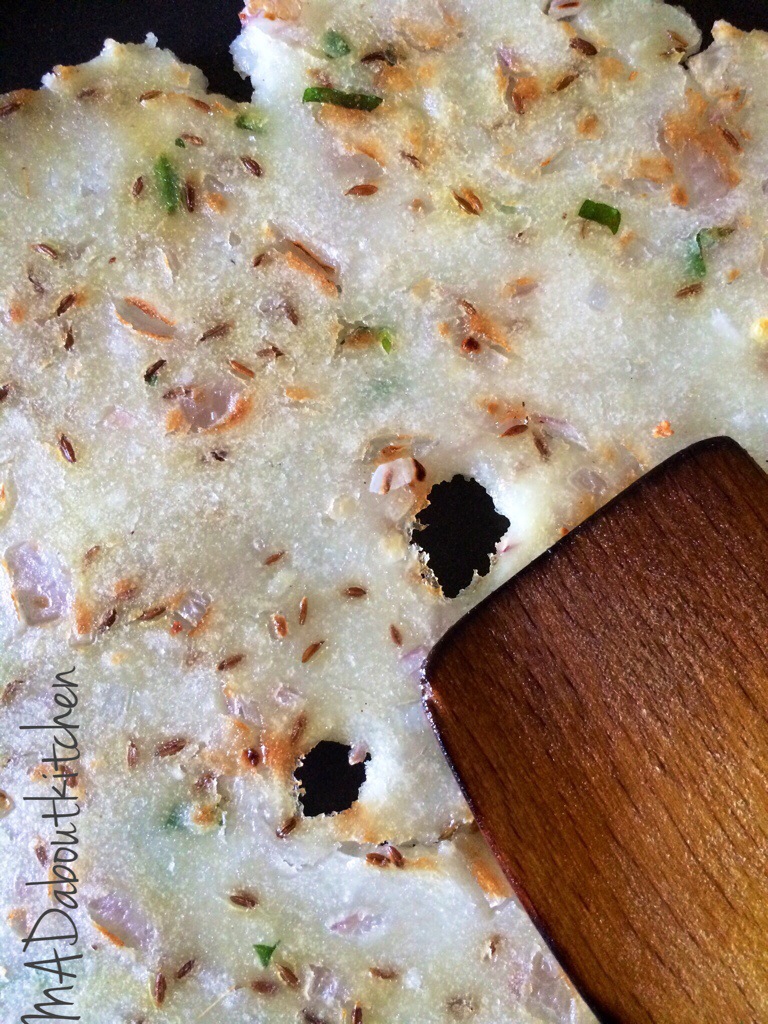 AKKi Rotti or Masala Rotti ( riceflour roti) - MADaboutkitchen