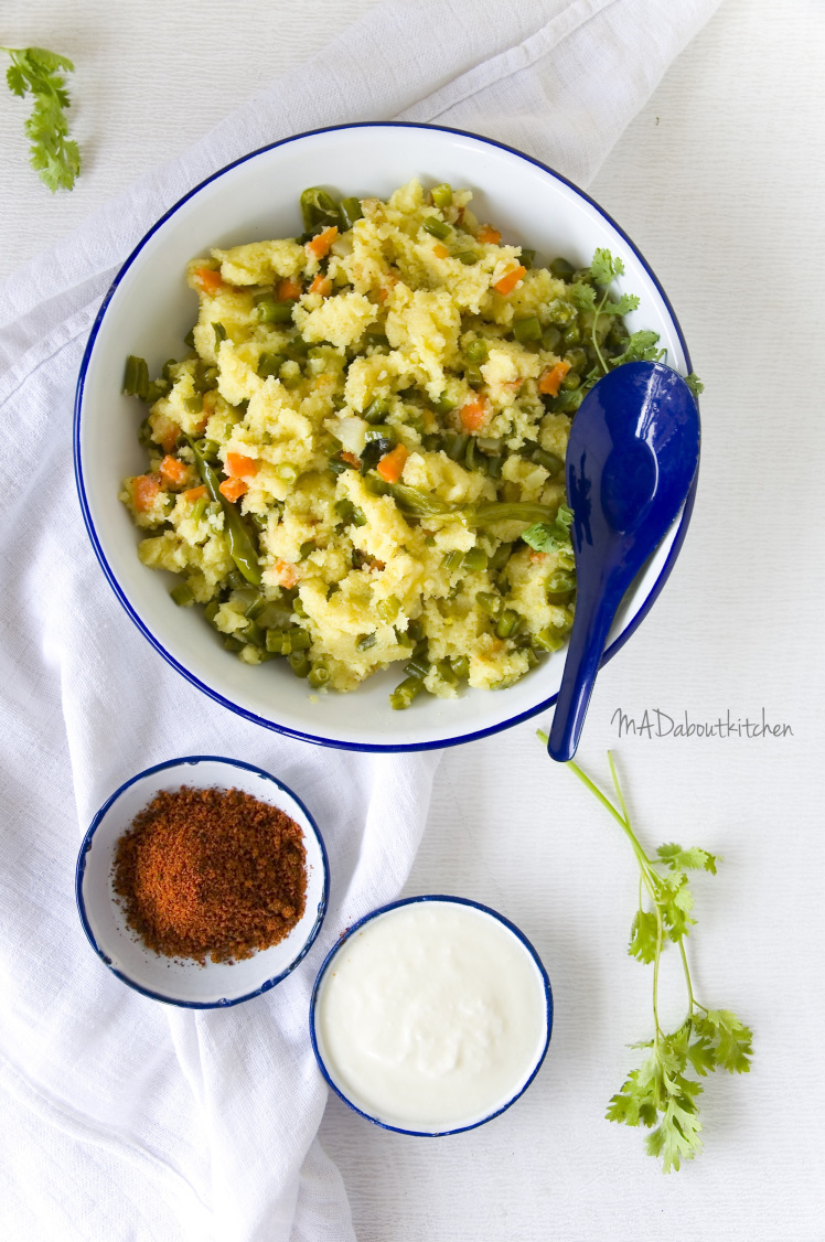 UPIttu (upma) - MADaboutkitchen
