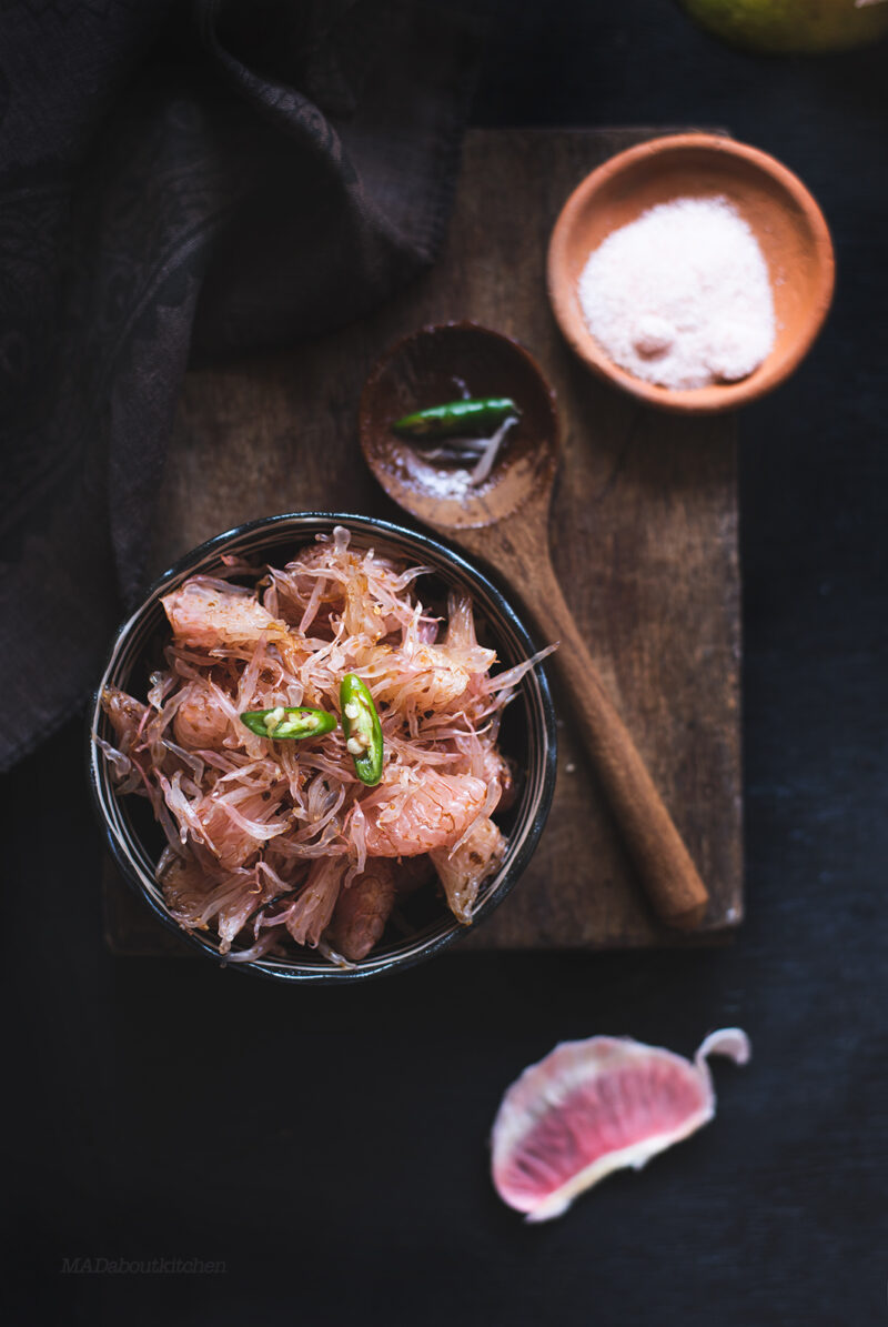 CHAkota Masala - Spicy Grape fruit - MADaboutkitchen