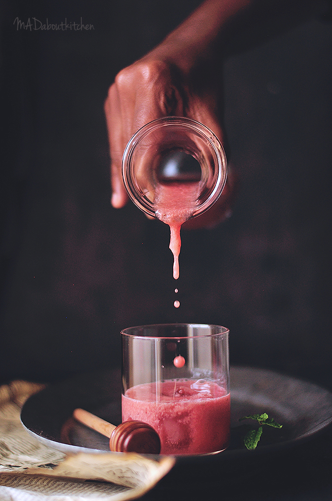 WATermelon Smoothie - MADaboutkitchen