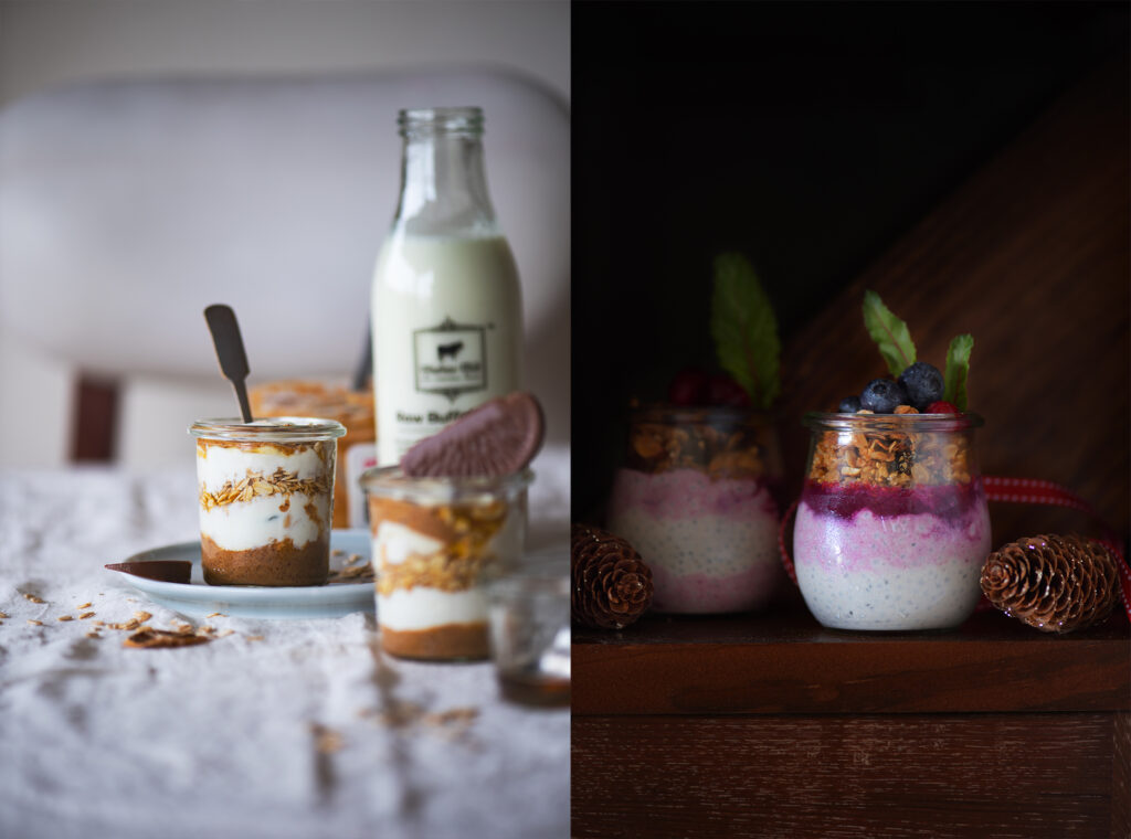 collage chia seed pudding - MADaboutkitchen