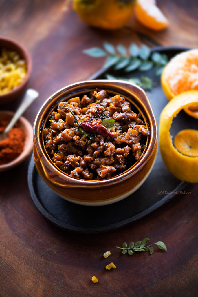 KITtale Sippe Gojju - Orange Peel Curry - MADaboutkitchen