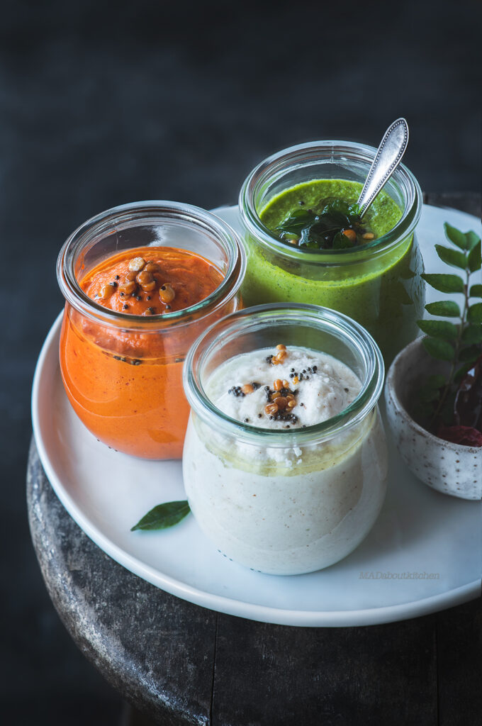 CHUtneys - The three main south Indian chutneys - MADaboutkitchen