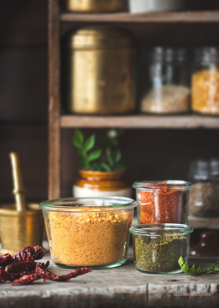 ANDhra Style Chutney Powder - Gunpowder - MADaboutkitchen